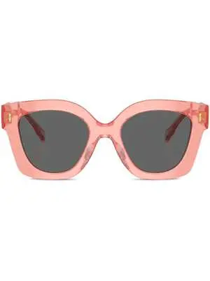 Tory Burch Miller Logo-plaque Sunglasses - Orange
