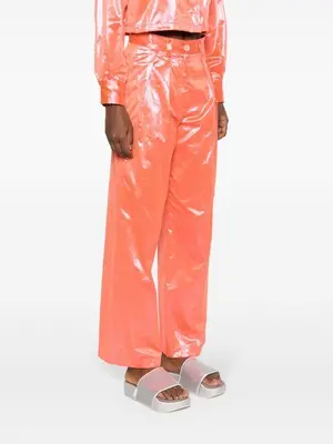 FORTE_FORTE Metallic Straight Trousers