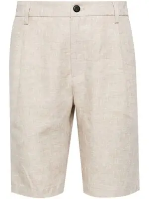Eleventy Linen Bermuda Shorts