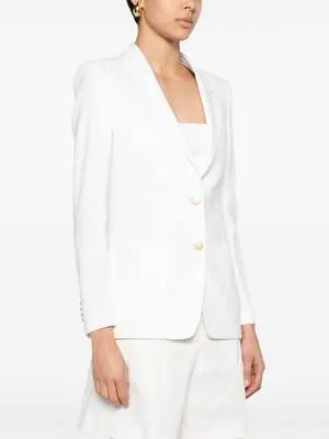 Tagliatore Parigi Single-breasted Blazer - White