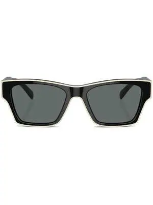 Tory Burch Rectangle-frame Sunglasses - Black