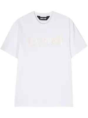 Just Cavalli Logo-print Cotton T-shirt