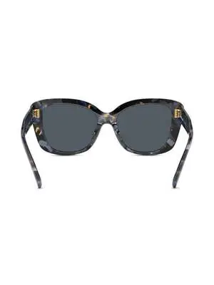 Tory Burch Oversized Sunglasses - Blue Tortoise