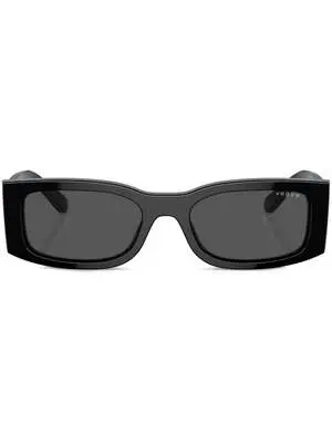 VOGUE EYEWEAR Rectangle-frame Sunglasses - Black