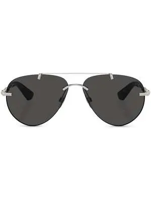BURBERRY Burberry Metallic Aviator Sunglasses