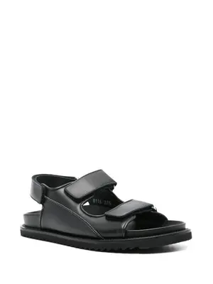 DOUCAL'S Double-strap Leather Sandals