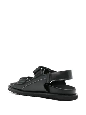 DOUCAL'S Double-strap Leather Sandals