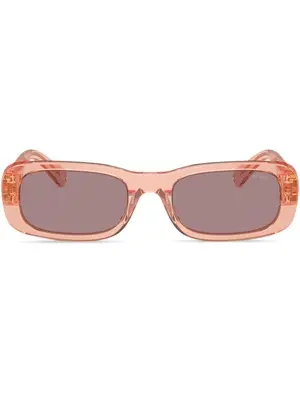 Miu Miu Rectangle-frame Sunglasses