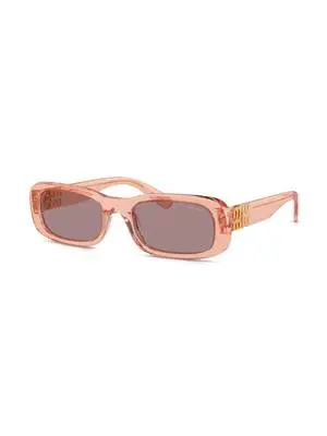 Miu Miu Rectangle-frame Sunglasses