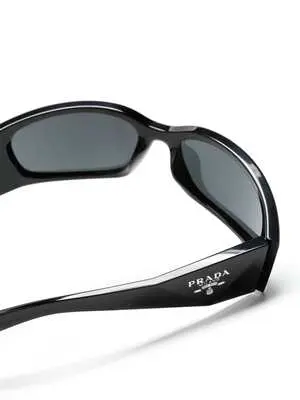 Prada 0pra19s Rectangle-frame Sunglasses