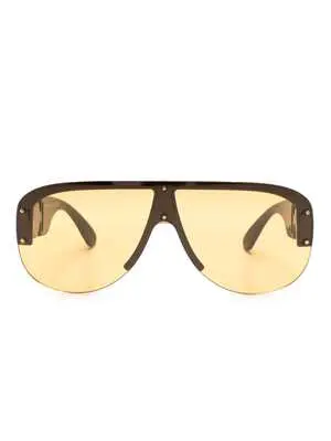 Versace Medusa Biggie Pilot-frame Sunglasses - Black