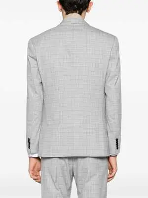 Hugo Plaid-check Single-breasted Blazer