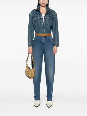 Isabel Marant Étoile Corsysr Wide Leg Denim Jeans