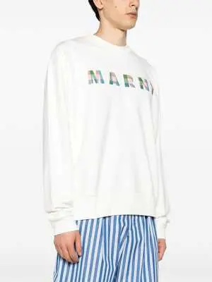Marni Logo-print Cotton Sweatshirt