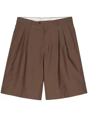 LARDINI Pleated Tailored Shorts