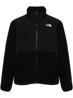 The North Face Logo-print Fleece Jacket - Black