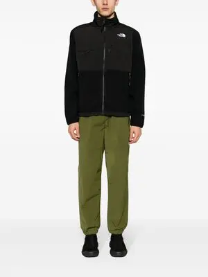 The North Face Logo-print Fleece Jacket - Black
