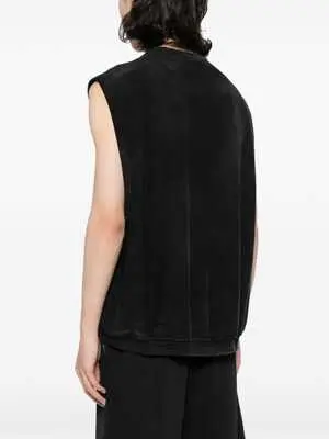 Alexander Wang Logo-print Sleeveless Jumper