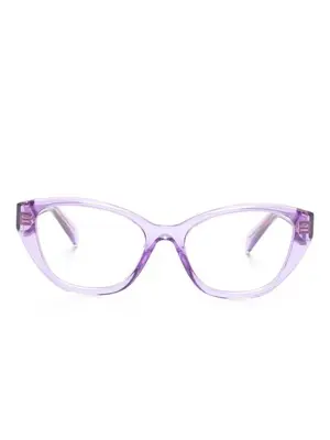 Prada Butterfly-frame Glasses - Purple