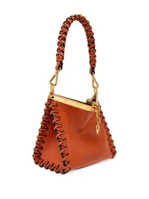 Etro Small Vela Shoulder Bag - Brown