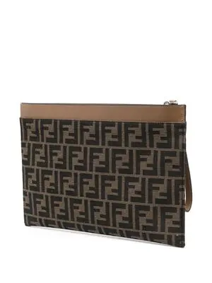Fendi Monogram-pattern Clutch