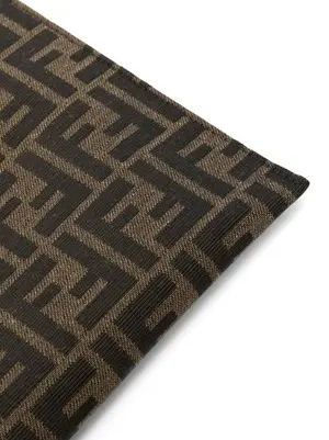 Fendi Monogram-pattern Clutch