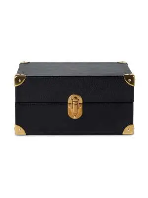 Brunello Cucinelli Eight-watch Leather Case - Black