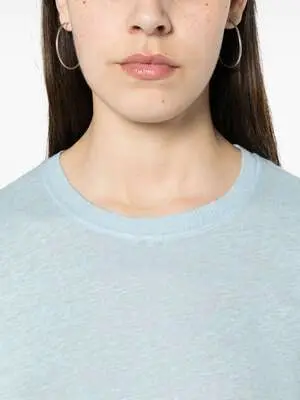 IRO PARIS Third Linen T-shirt - Blue