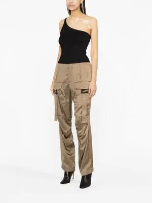 Fendi Satin Cargo Trousers