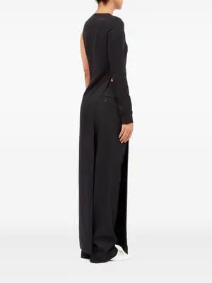 MAISON MARGIELA Pintucked One-shoulder Blouse