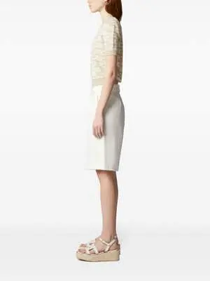 TOD'S Chain-motif Knitted Top