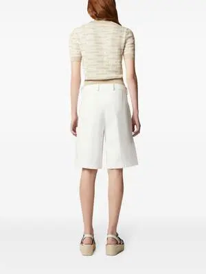 TOD'S Chain-motif Knitted Top
