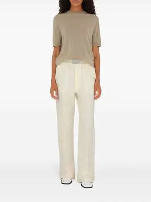 Burberry Fine-knit Wool Top - Neutrals