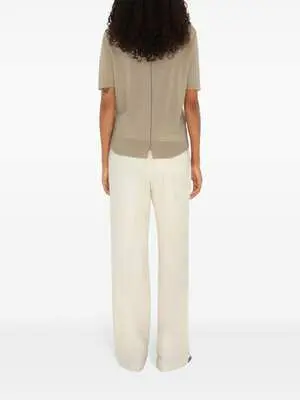 Burberry Fine-knit Wool Top - Neutrals