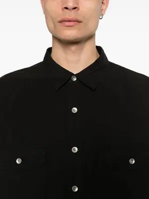 Rick Owens Long-sleeve Cotton Shirt