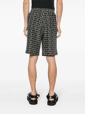 Burberry Elasticated-waistband Silk Shorts - Black