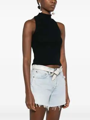 IRO PARIS Ribbed-knit Tank Top