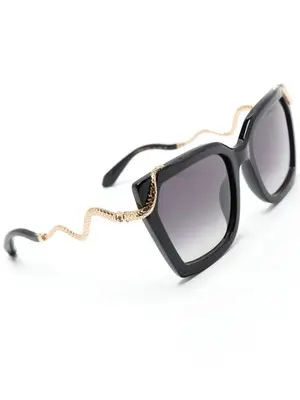 Roberto Cavalli Square Frame Sunglasses