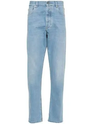 Brunello Cucinelli Logo-patch Jeans