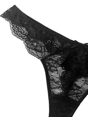 FLEUR DU MAL Naomi Lace Thong