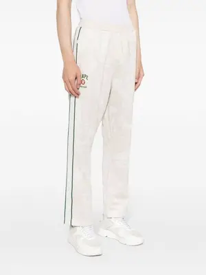 AAPE BY *A BATHING APE Logo-embroidered Jacquard Track Pants