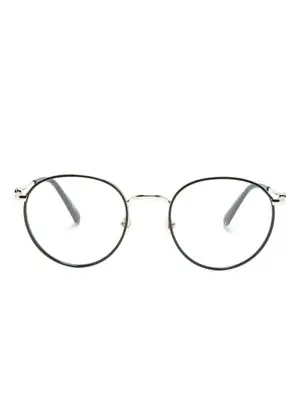 Moncler Round-frame Glasses - Black