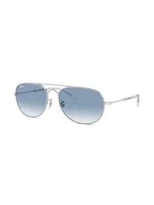 Ray-ban Pilot Frame Sunglasses - Silver