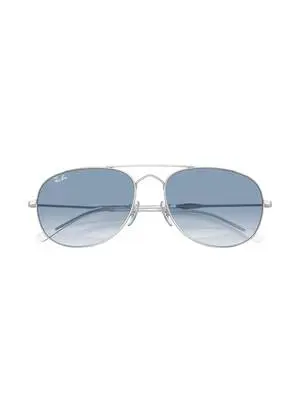 Ray-ban Pilot Frame Sunglasses - Silver