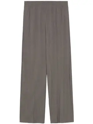 B+AB Ribbed Wide-leg Trousers