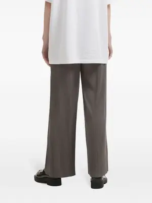 B+AB Ribbed Wide-leg Trousers