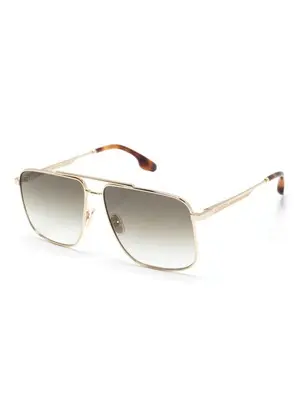 Victoria Beckham V-line Navigator Pilot-frame Sunglasses
