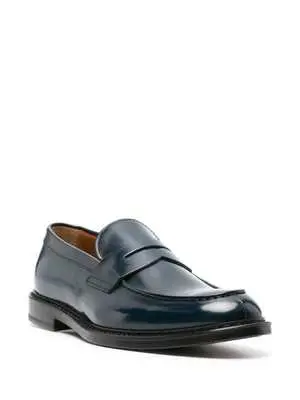 DOUCAL'S Leather Penny Loafers