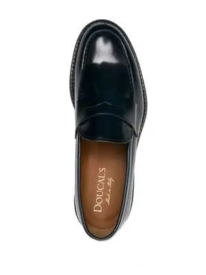 DOUCAL'S Leather Penny Loafers