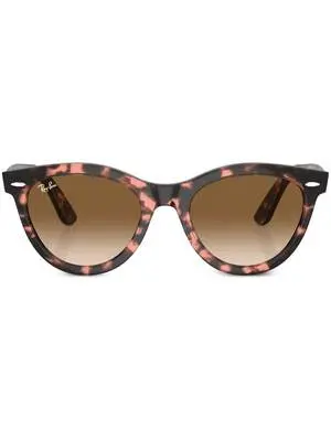 Ray-ban Ray-Ban Wayfarer Round-Frame Sunglasses Pink